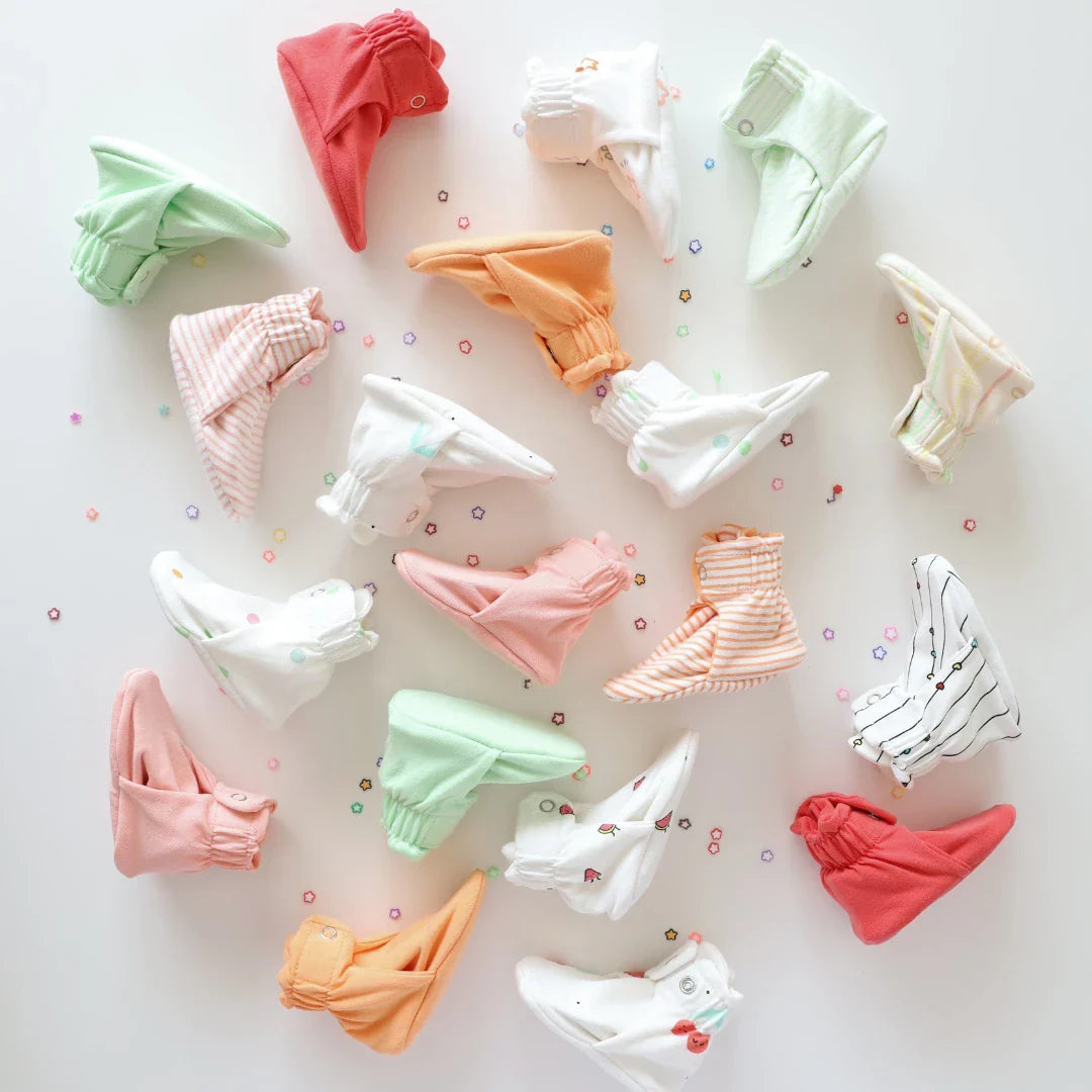 Buy Newborn Baby Socks & Booties Online India – LilBontre